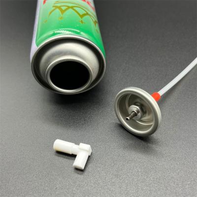 China One Inch Metered Valve With L Shape Actuator Valve In Aerosol High Precision Metering Solution for sale