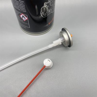 China 360 Degree Direction Aerosol Valves With Actuator for lubricant Aerosol Tin Cans  for sale
