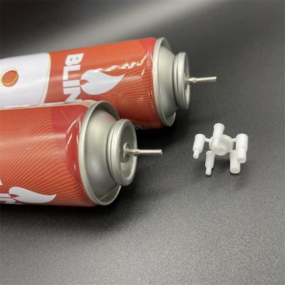 China Butane Gas Aerosol Lighter Valve Refill Accessory For Lighters And Torches Reliable And Easy To Use for sale