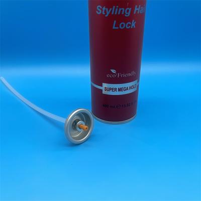 China Innovative Hair Glue Aerosol Spray Valve For Effortless And Professional Hair Styling for sale