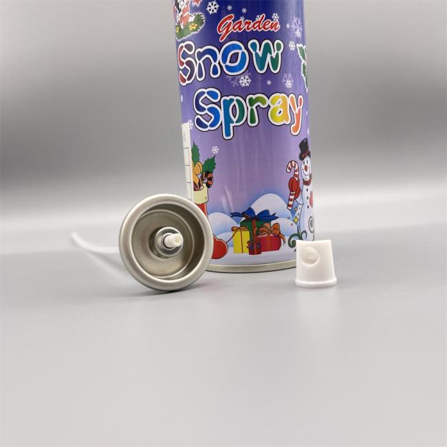 Precise One Inch Aerosol Snow Spray Valve Perfect For Holiday Displays