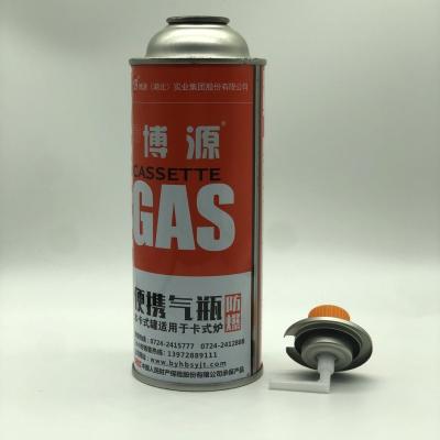 China Lightweight Butane Gas Cartridge Canister Empty Container for Outdoor Enthusiasts for sale