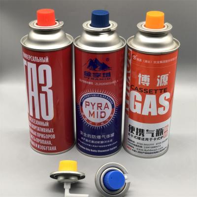 Cartucho de isobutano de gas de mezcla de butano y propano versátil para equipos de cocina al aire libre