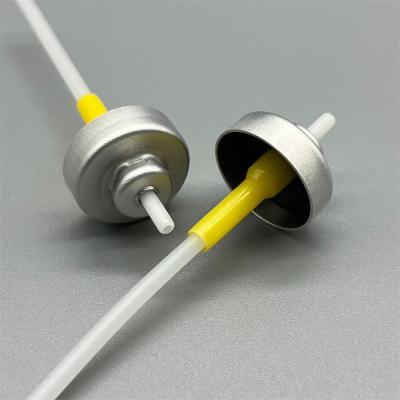 China Sophisticated 20mm Metering Valve for Cosmetics Enabling Precise Dispensing in Beauty Creations, Ideal for Lotion and Serum Applications for sale