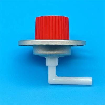 China Zware campinggascylinder klep voor propaan en butane compatibel lekbestendig buitengebruik Te koop