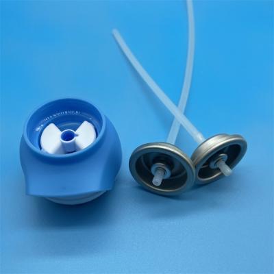 China Professional Aerosol Dispensing Valves For Shoe Cleaning Spray for sale