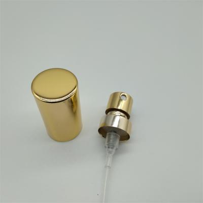 Cina Dispensatore di pompe per profumi in alluminio di colore oro per un controllo accurato del flusso in vendita