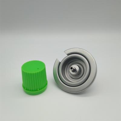 Китай Butane Gas Catridge Valve Suitable For Portable Camping Gas Stoves Бутановый газовый катриджный клапан продается