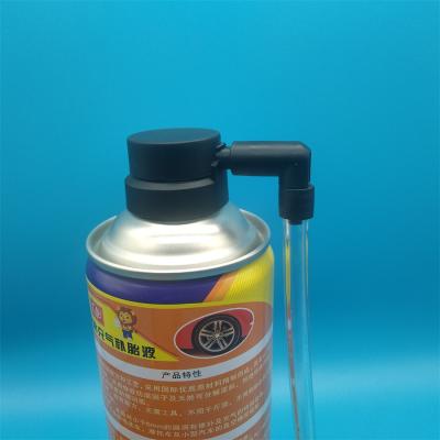 China Válvula de aerosoles de inflador de neumáticos compactos para automóviles, bicicletas y motocicletas en venta