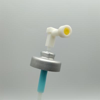 China 20mm Metered Valve with Tamper-Evident Seal for Cosmetic & Topical Spray Products for sale