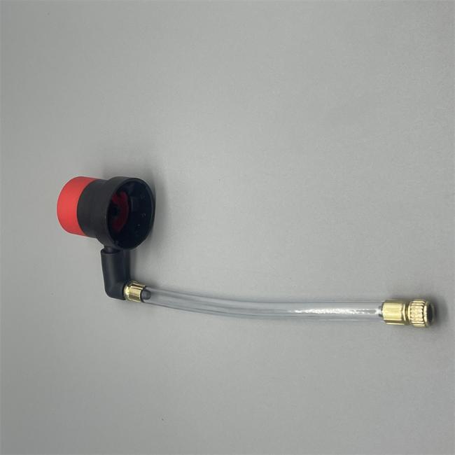 Tire inflator valve actuator components