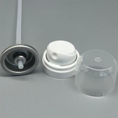 China Medical-Grade Deodorant Body Spray Valve with Actuator for Sensitive Skin Formulations with Hypoallergenic Seal for sale