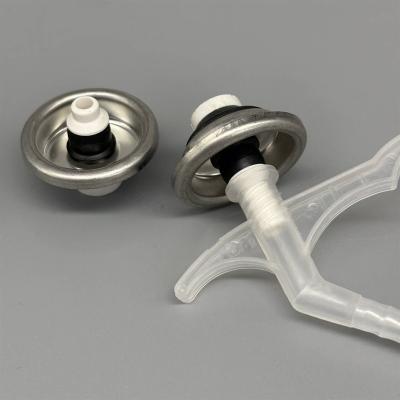China PU Foam Sealant Aerosol Valve For One-Component Polyurethane Foam Cans for sale