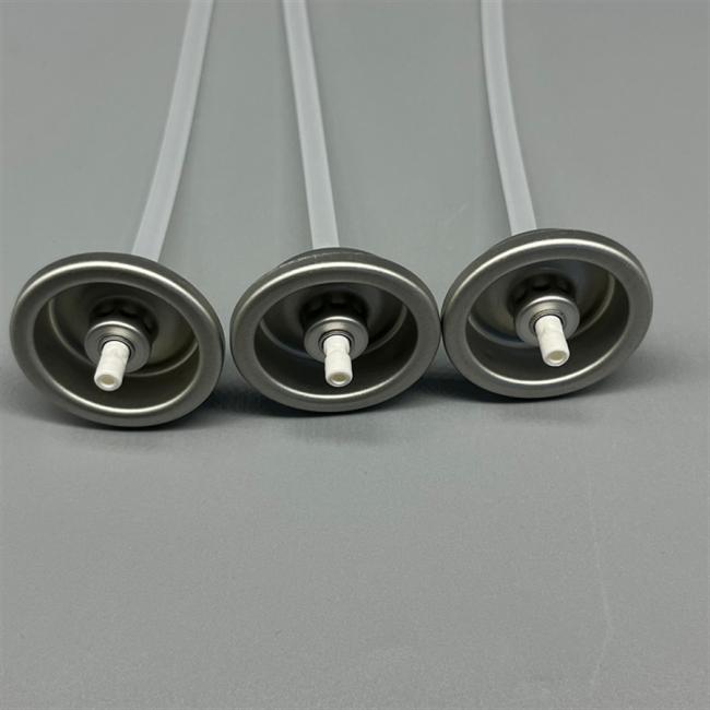 Close-up of valve engagement jaws on Tire Inflator