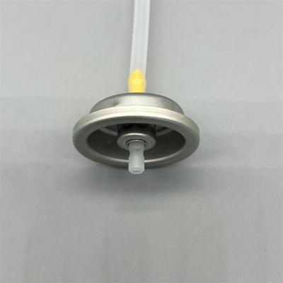 중국 에어 프레셔너용 범용 에어로졸 밸브 부드럽고 균일한 분사 성능 판매용