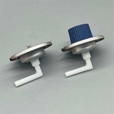 China Butane Gas Cartridge Valve For Portable Gas Stoves Precise Flow Control for sale