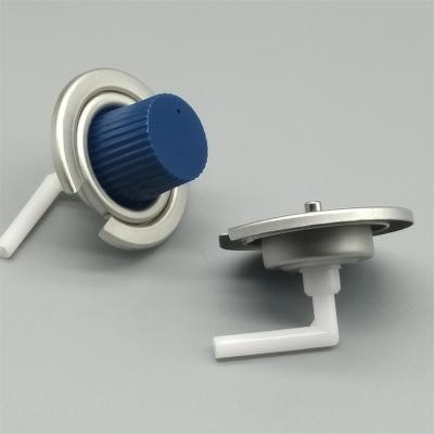 China Precision-Controlled Aerosol Dispenser Valve for Cosmetic Haircare Products with Anti-Clog Nozzle Technology for sale