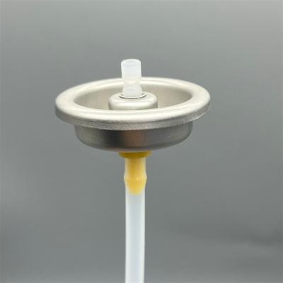 Cina Valvola di spruzzatura del corpo di deodorante rinforzata per aerosol di dimensioni da viaggio con adattamento sicuro e design ecologico in vendita