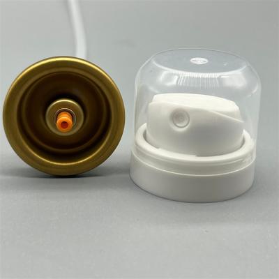 China Universal Multi-Formula Deodorant Body Spray Valve for Global Manufacturers with Adjustable Flow Control for sale
