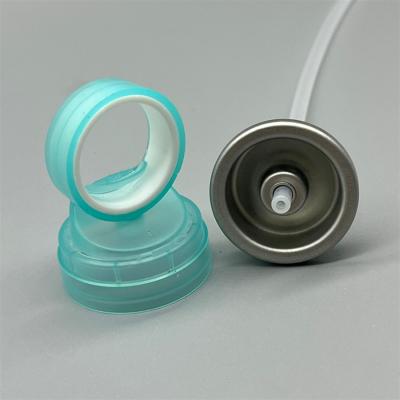 China 360° Spray Cap And Aerosol Valve For Sunscreen Mist for sale