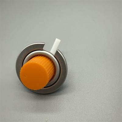 China Válvula de cartucho de gas de butano compacto para estufas de campamento con función de conexión rápida en venta