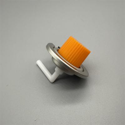 China Válvula de cartucho de gas de butano compacto para estufas de campamento con función de conexión rápida en venta