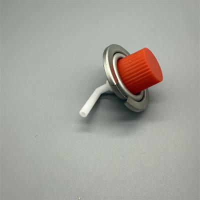 China Empty Butane Gas Catridge Valve For Portable Stoves for sale