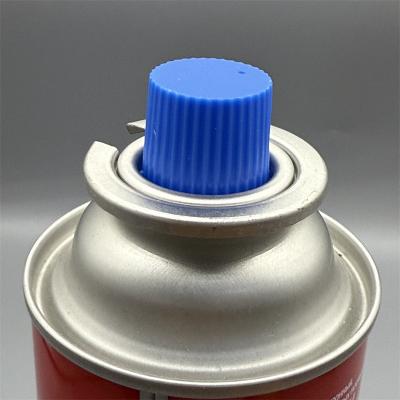 China Fogão a gás portátil compacto com válvula de cassete para mochileiros, com design leve e que economiza espaço à venda