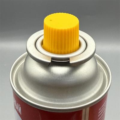 China Butane Gas Valve/camping Gas Stove Aerosol Valve/cartridge Gas Stove Valve With Tin Cans for sale