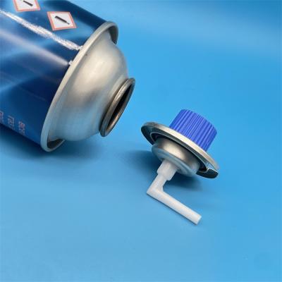 China Aerosol Butane Gas Valve, Aerosol Tin Can Valve For Portable Fuel Cans Precision Gas Control Usage for sale