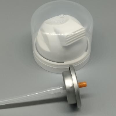 China Inverted Can Foam Head for Hands-Free Lather Application - Stable Base & Push-Down Activation for sale