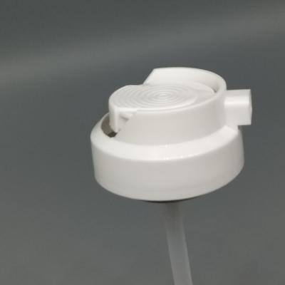 China Thumb-Press Dispenser for Ergonomic Shaving Cream Cans - Natural Grip & Easy Control for sale