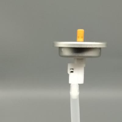 China Precision-Metered 360 Degree Aerosol Valve With Actuator for Electronics Cleaning and Sensitive Equipment Maintenance with Static-Safe Dispensing for sale