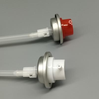 China Precision-Metered 360 Degree Aerosol Valve With Actuator for Electronics Cleaning and Sensitive Equipment Maintenance with Static-Safe Dispensing for sale