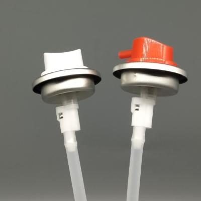 China Ergonomic 360 Degree Aerosol Valve With Actuator for Multi-Purpose Cleaning and Lubrication Sprays with Any-Angle Dispensing for sale