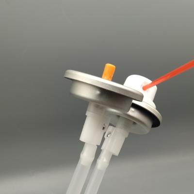 China High-Reliability 360 Degree Aerosol Valve With Actuator for Fire Blocking Sprays and Insulating Foams with Consistent High-Volume Output for sale