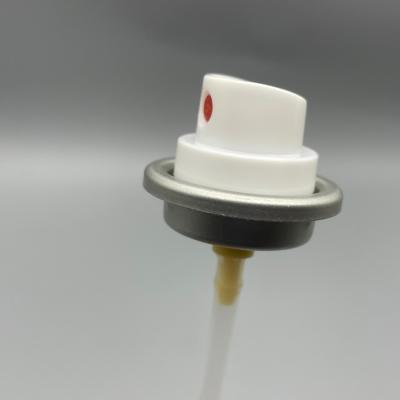 China All-Weather Reliable Shaving Foam Valve for Outdoor and Travel Personal Care with Temperature Stable Gaskets and Anti-Clog Port for sale