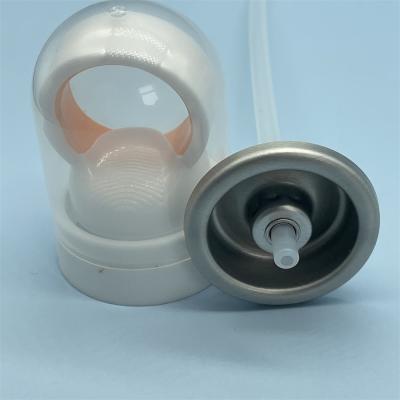 China High-Alcohol Compatible Water-Resistant Sunscreen Spray Valve with Wide Mist Coverage for Full-Body Protection for sale