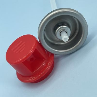 China Aerosol Shoe Cleaning Valve with Wide Spray Pattern for Linings & Odor Control for sale