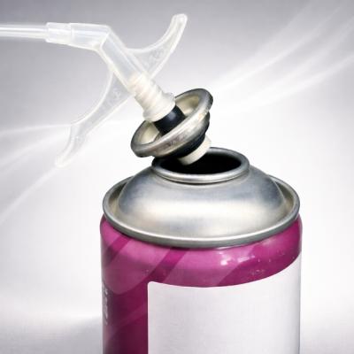 China One-Inch Tinplate PU Foam Valve with Clog-Resistant Nozzle for Precise Dispensing for sale