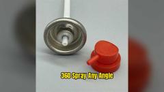 360 Aerosol Valve Multi Angle Spraying Solution