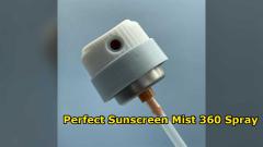 Best Sunscreen Aerosol Valve for Even Mist and 360 Spray