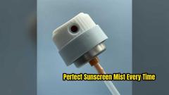 High Performance Sunscreen Aerosol Valve for Even Mist