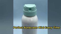 Premium Sunscreen Spray Valve 360 Degree Mist Technology