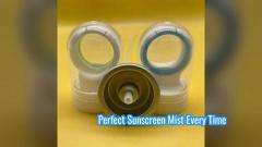 Best Sunscreen Aerosol Valve for Uniform Mist and 360 Spray