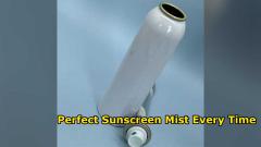 Leak Proof Sunscreen Spray Valve for Even SPF Coverage