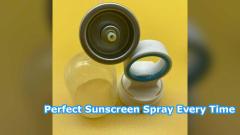 Best Sunscreen Aerosol Valve for Even 360 Degree Coverage