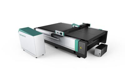 China digital flatbed cutter plotter car seat cover cutting machine plotter for sale