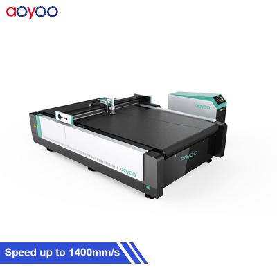 China cnc oscillating knife paper honeycomb board carton sample cutting table China supplier for sale