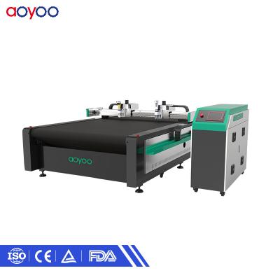China automatic suit Multilayer fabric garment paper pattern cutting machine for sale